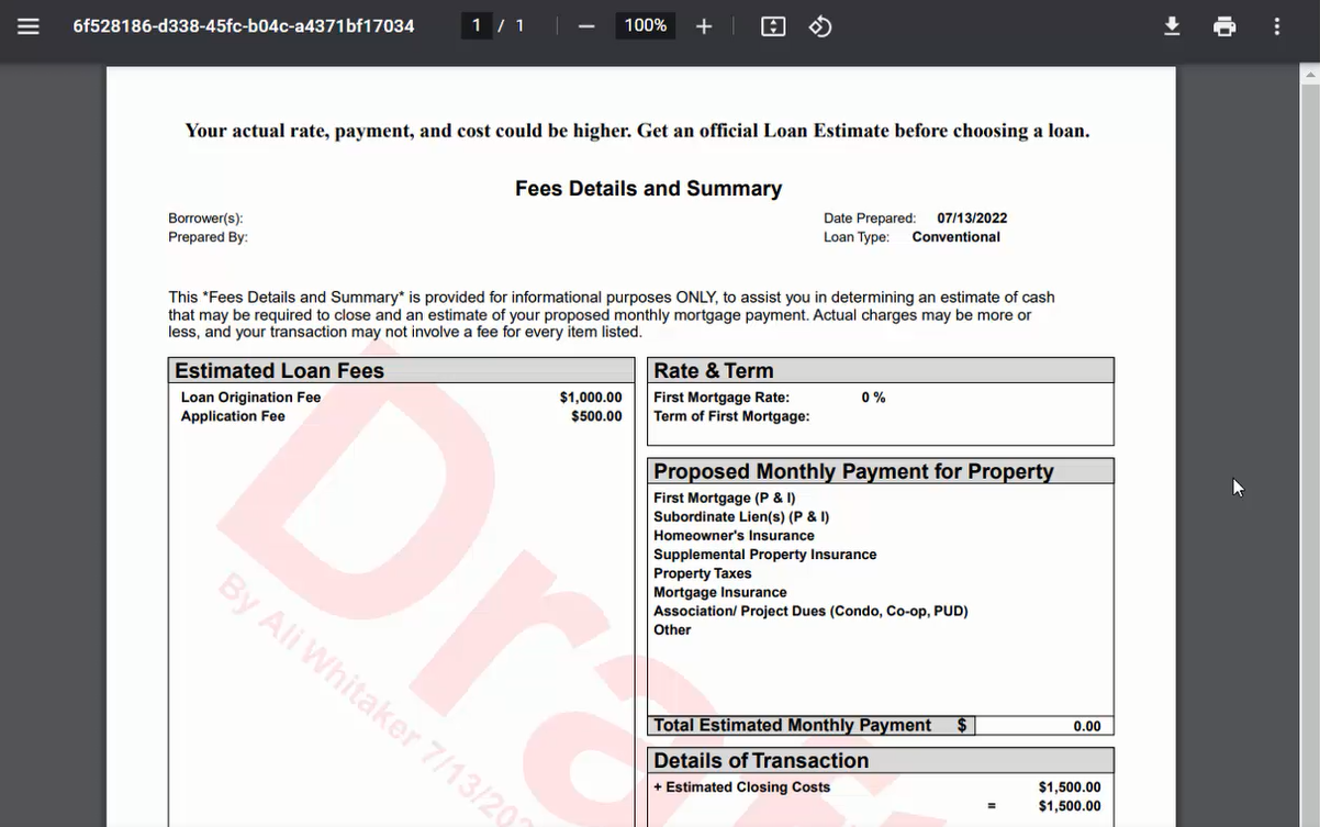 8119 Previewing Documents
